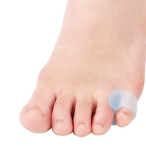 10 Pcs Pinky Toe Splint, Gel Toe Separators, Little Toe Straightener ...