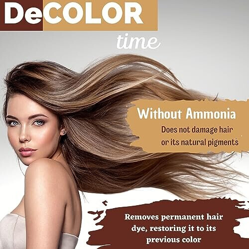 DeColor Time Hair Depigmentation System | Hair Dye Remover | suppress ...