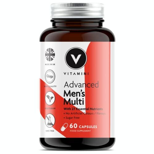 Advanced Multivitamin Tablets for Men – High Strength Formula with 27 ...