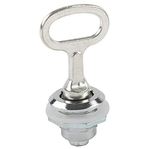 2 Pcs Wheelie Bin Locks with Keys, Triangle Gas Meter Box Lock Cam Lock ...