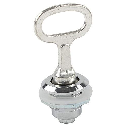 2 Pcs Wheelie Bin Locks with Keys, Triangle Gas Meter Box Lock Cam Lock ...