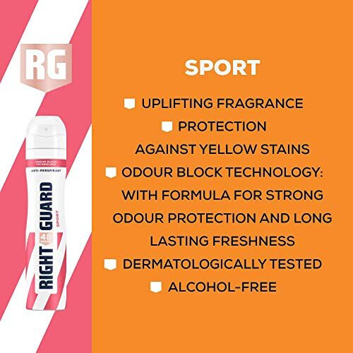 Womens Deodorant, Total Defence 5, Sport 48H High-Performance Anti ...