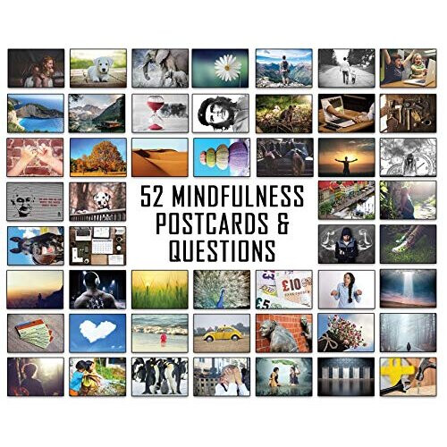 52 Mindfulness Conversation Questions and Images for Coaching Cards ...
