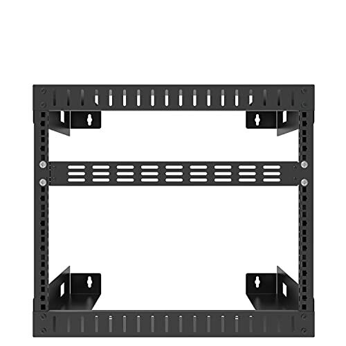 1U Hinged Blank Rackmount Panel Spacer - Metal Vented Blank Panel for ...