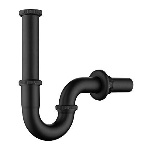 P Trap 1 1/4" x 32mm, Keymark Brass Universal Sink Waste Traps with ...