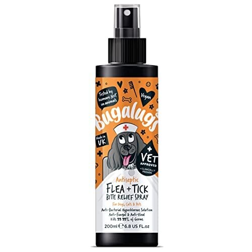 Insect Bite Relief Antiseptic spray for dogs 200ml, puppy, cats & pets ...