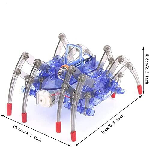 Battery Operated Electronic Spider Robot - STEM Educational DIY Science ...