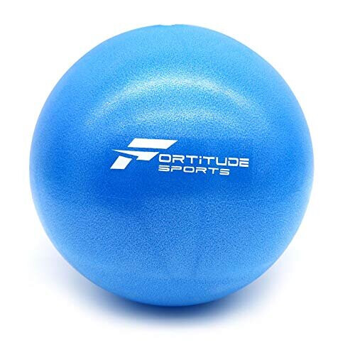 Yoga Ball 25cm | Soft Mini Pilates Ball Small for Yoga, Fitness, Core ...