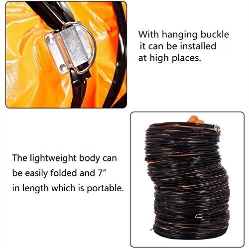 Flexible PVC Hose 300mm Ventilation Duct Hose 12 Inch, PVC Flexible ...