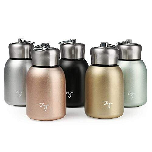 Mini Thermal Flasks Upgrade Version, 9oz/260ml Small Vacuum Insulated ...