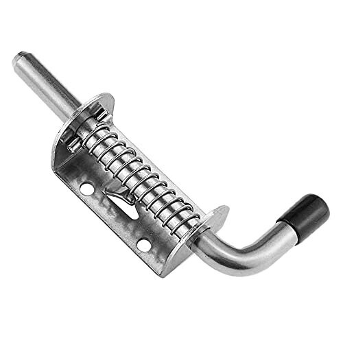 Spring Loaded Latch Pin, 304 Stainless Steel 128 Mm Barrel Bolt Metal ...