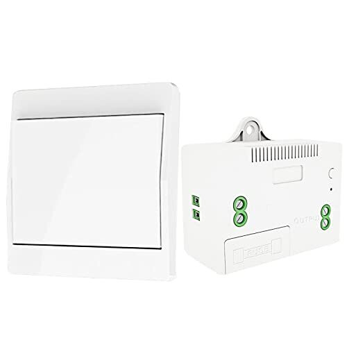 Wireless Kinetic Light Switch Radio Frequency Safety Switch and 1000W ...