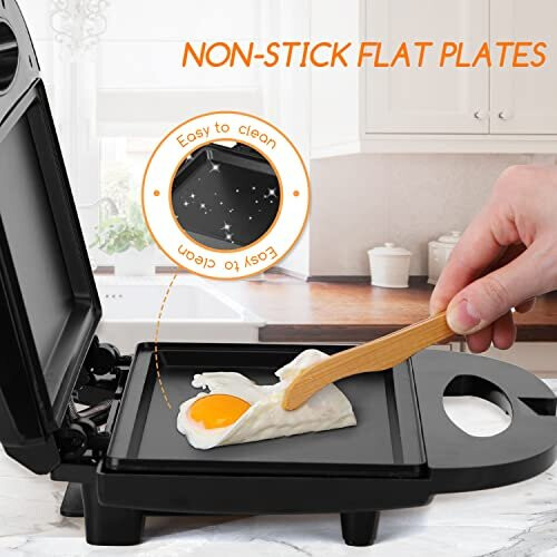 Single Sandwich Toastie maker, Deep Fill Sandwich Toaster with Non ...