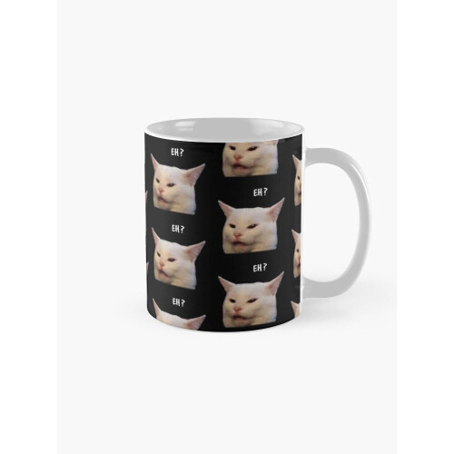 Mugs 11oz Smudge the cat, table cat -memes Coffee Ceramic Mug Funny ...