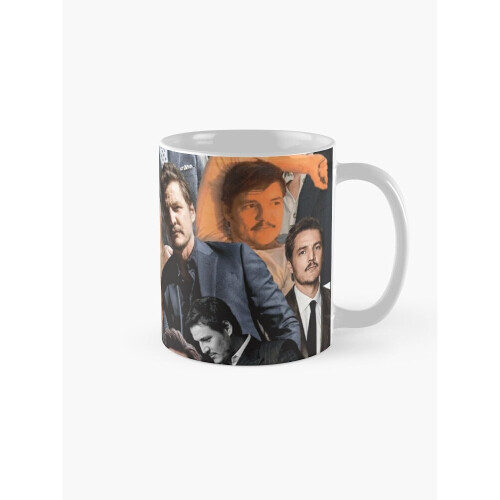 Mugs 11oz pedro pascal photo collage Coffee Ceramic Mug Funny ...