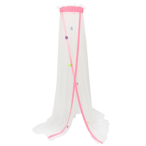 Mosquito Net Children Bed Curtain Dome Cot Netting Drape Stand Insect ...