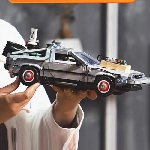 (1872pcs no box) Back Future Delorean Time Machine Set 10300 | Back ...