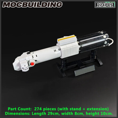 (274PCS) Lightsaber Model Building Block Movie Weapon Brick Set The ...