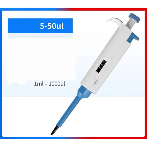 (a-5-50ul) auto pipette adjustable volume pipette Single Channel Pipette Function for lab 1ul ...