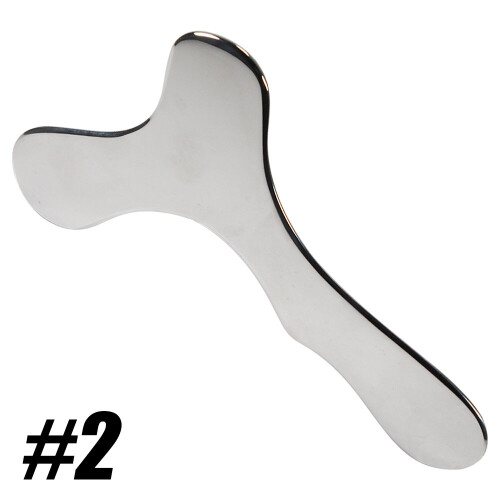 (a-Type 2) Gua Sha Scraping Massage Tool, Stainless Steel Muscle ...