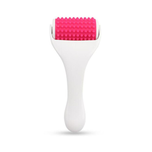 (a-Red) Fascia Muscle Roller, Silicone Manual Fascia Roller for Muscles ...