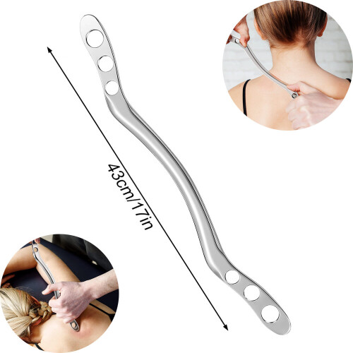 (a-15) Gua Sha Scraping Massage Tool,Stainless Steel Muscle Scraper ...