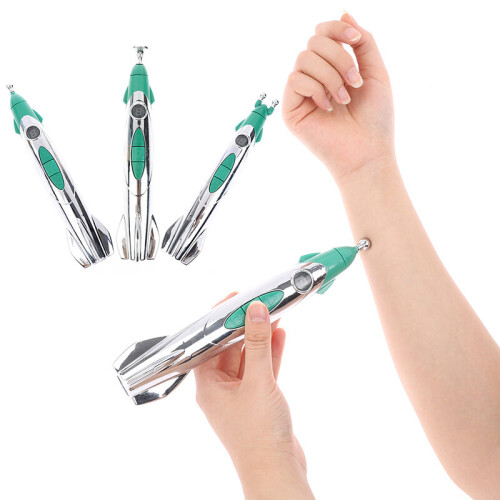Electronic Acupuncture Pen Electric Meridians Therapy Heal TENS Pulse ...