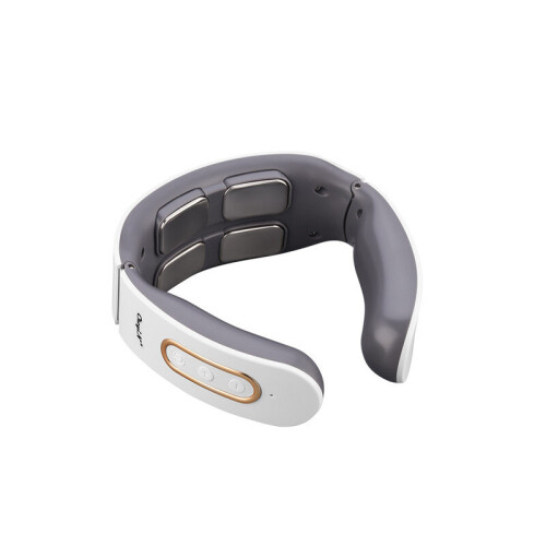 Smart Electric Neck and Shoulder Pulse Massager TENS Wireless Heat ...