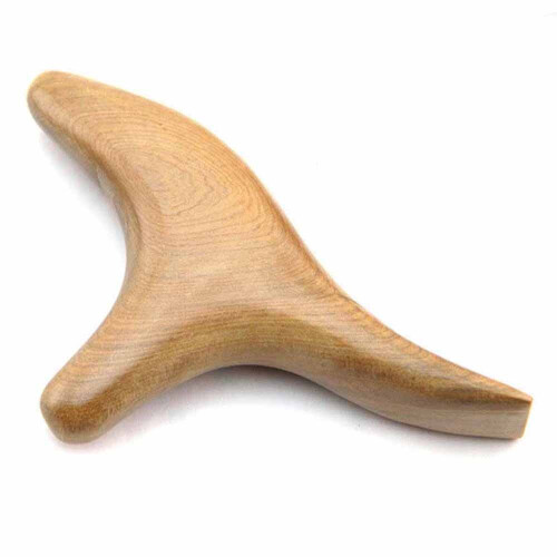 (a-Style C) Wooden Triangle Trigger Point Gua Sha Massager Professional ...
