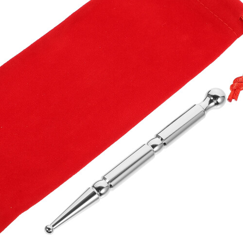 (a-Silver) Pen Point Tool Stick Acupoint Reflexology Trigger Tissue ...