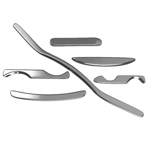 (a-G) Stainless Steel Graston Massage Tools Smart IASTM Gua Sha Fascia ...