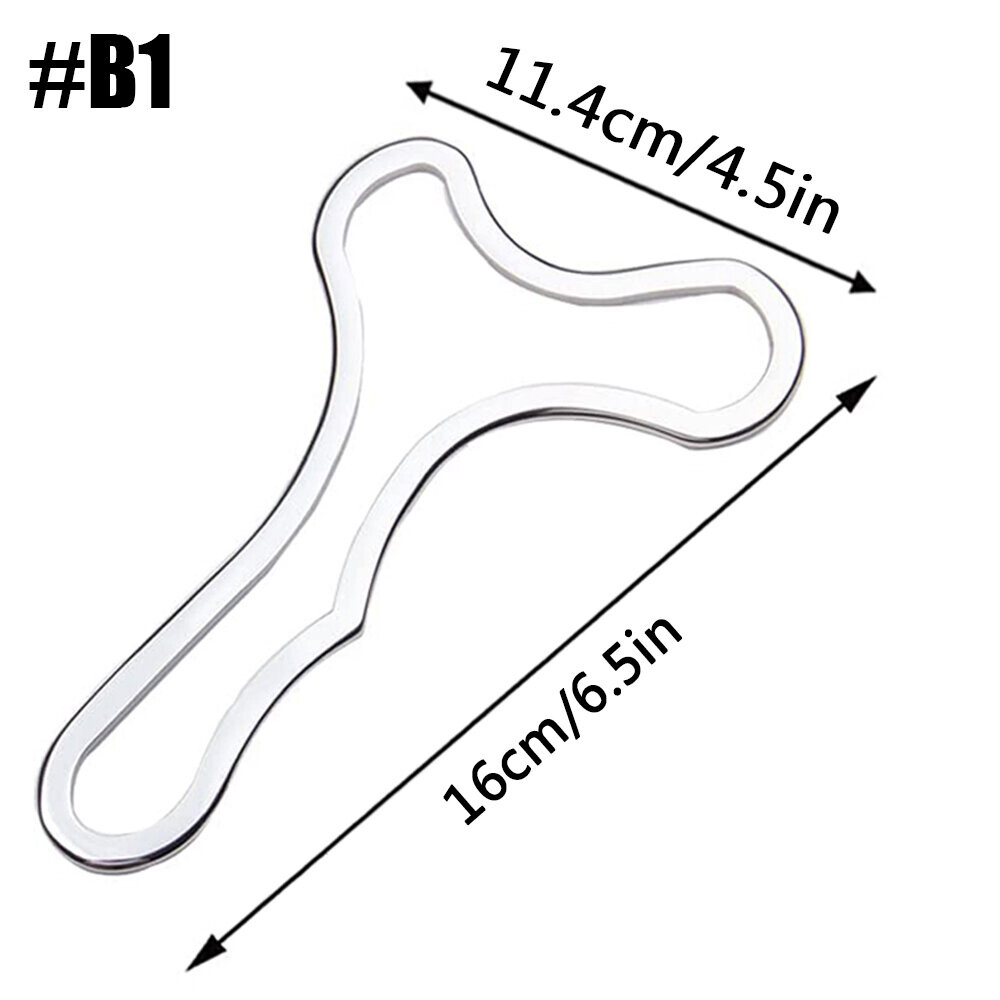 (a-B1) Stainless Steel Soft Tissue Massage Stick Multifunction Gua Sha ...