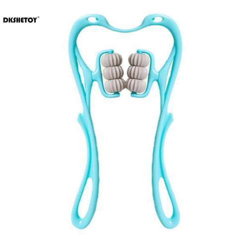 (a-Blue) Plastic Pressure Point Therapy Neck Massageador Massagem ...