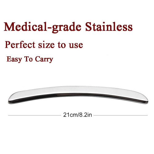 (a-Type 1) Muscle Scraper Tool, Stainless Steel Gua Sha Tool,IASTM Tool ...