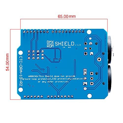 DMX Shield MAX485 Chipset Compatible with Arduino Motherboard (RDM ...