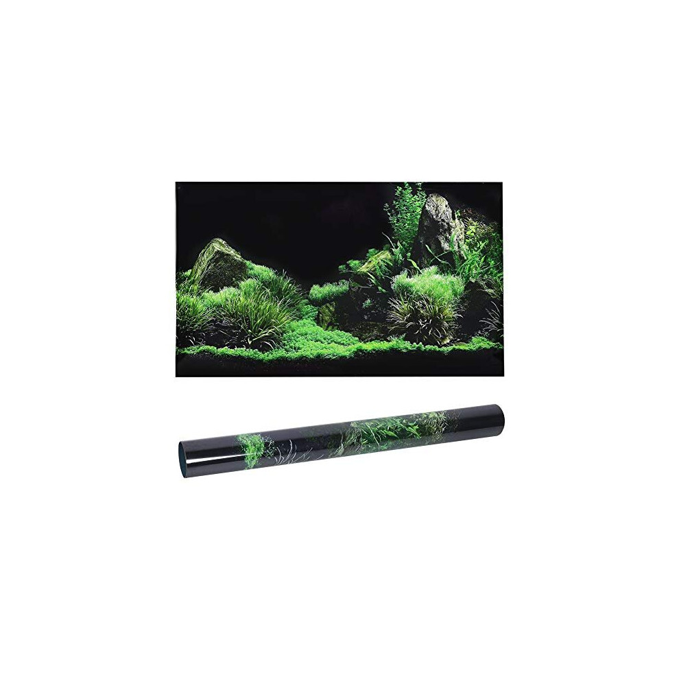 Aquarium Poster, Seafloor Water Grass Fish Tank Background Decoration ...