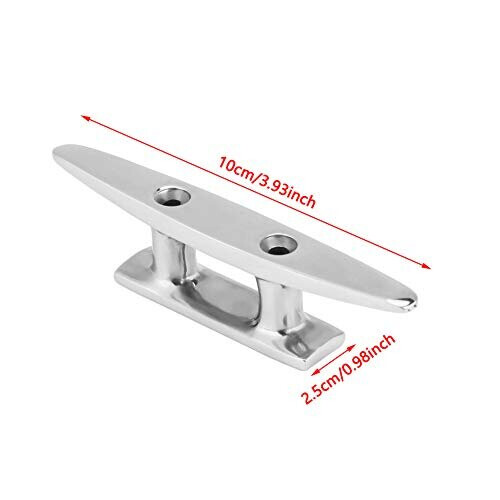Boat flag Cleat docking, Marine Cleat 4 Inch Stainless Steel Boat ...