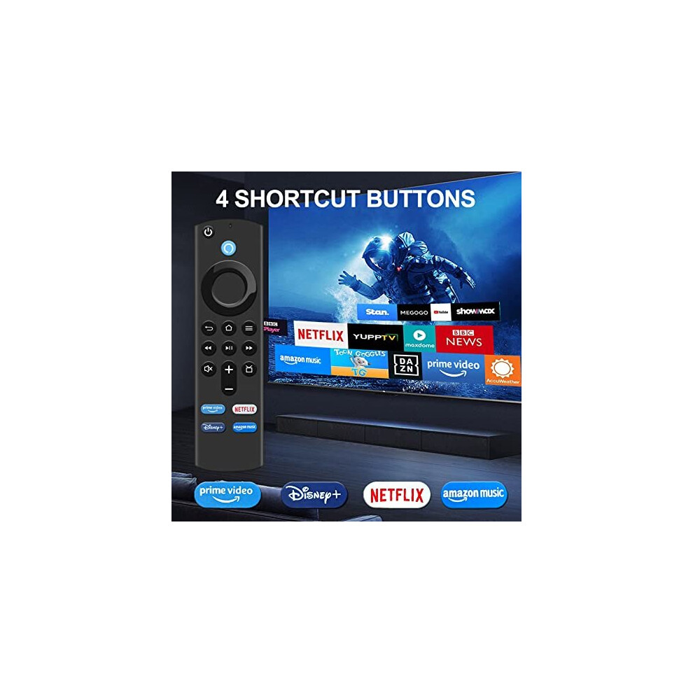 Fire Stick Remote Replacement,L5B83H Universal Voice Remote Control ...