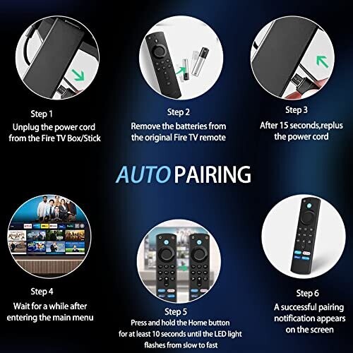 Fire Stick Remote Replacement,L5B83H Universal Voice Remote Control ...