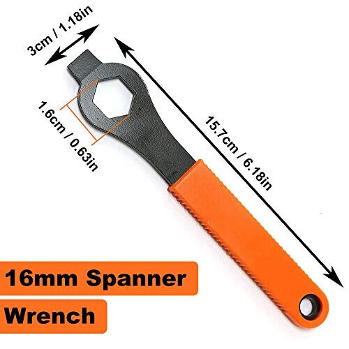Crank Puller, Bike Crank Extractor and Bottom Bracket Remover with 16mm ...