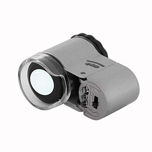 50X Jewellery Magnifier Microscope Loupe Folding Pocket Magnifier with ...