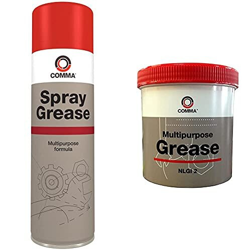 SG500M 500ml Spray Grease & GR2500G 500g Multi-Purpose Lithium Grease on OnBuy