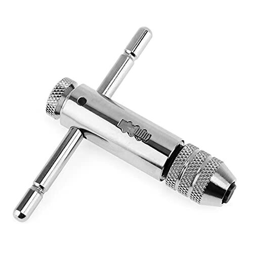 Adjustable T-Handle Ratchet Tap Wrench, Reversible Ratchet Tap Wrench, Ratchet Tap Holder Wrench ...