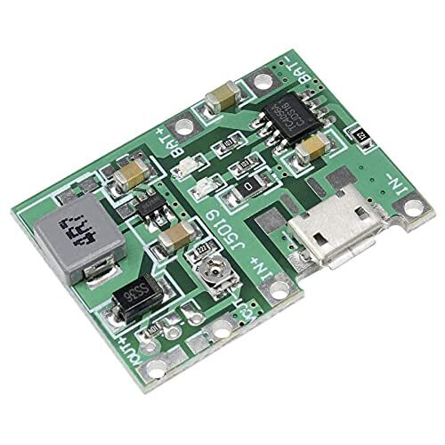 5pcs 2A 18650 Lithium Li-ion Battery Charger Step Up Module Boost 3.7V ...