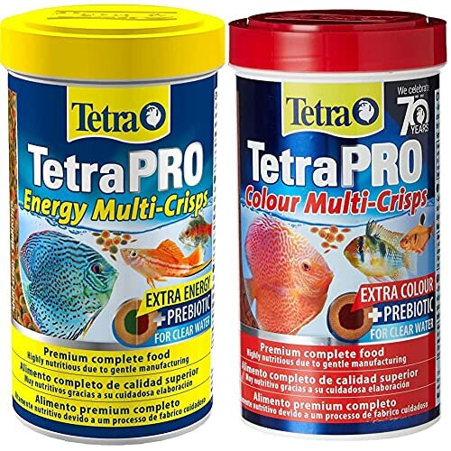 Pro Energy Fish Food, Premium Food for All Tropical Fish, 500 ml & Pro ...