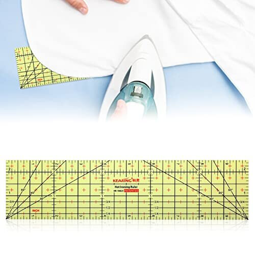 Heat Resistant Ruler, Quilting Rulers 2021 New Inches System Hot ...