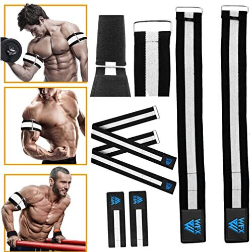 Blood Flow Restriction Bands Occlusion Arm Hip Muscle Growth Training ...