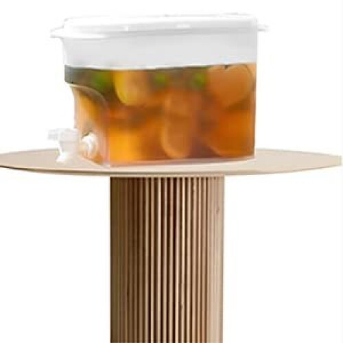 3.5L Water Jug with Faucet in Refrigerator Drinks Dispenser with Tap ...