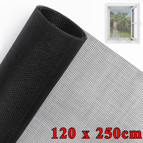 Window Screen Net Mesh Fly Insect Black Bug Mosquito Moth Door Netting ...