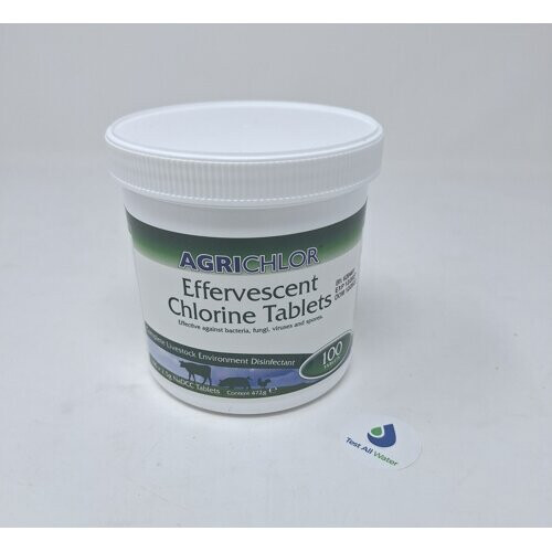 Agrichlor Effervescent Chlorine Tablets Pack Of 1 on OnBuy